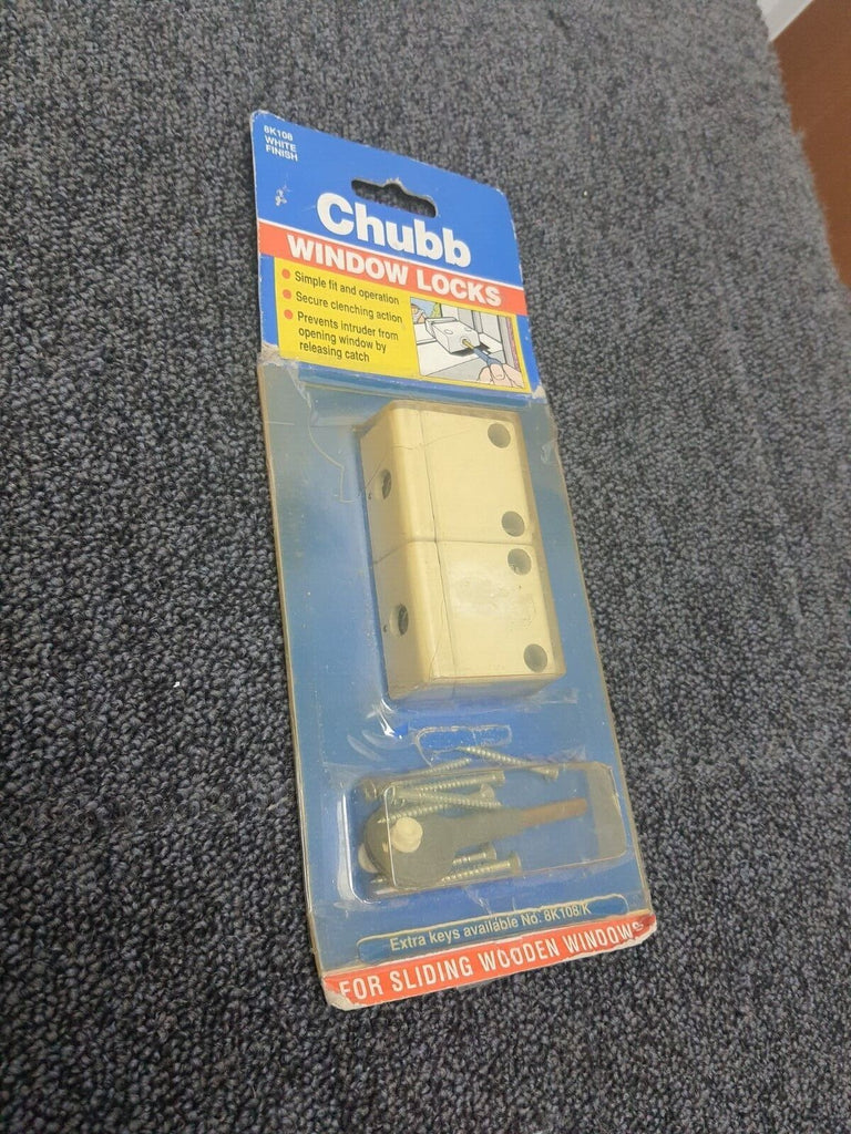 CHUBB 8K108 Sash Window Locks (pack of 2) – Extra Keys